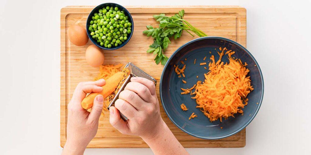 Einfache Gemüsestäbchen für Kinder - Freche Freunde Rezept