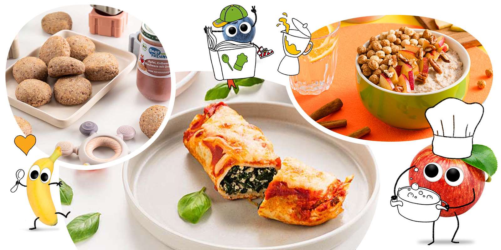 Heißluftfritteuse Rezepte für Kinder - Freche Freunde Kochideen